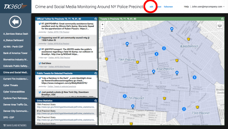 QUICKSTART GUIDE: Making a Dashboard - Swan Island Networks